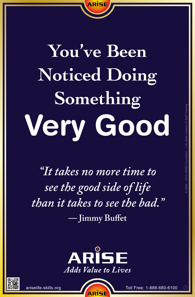 #1 Doing Something Good