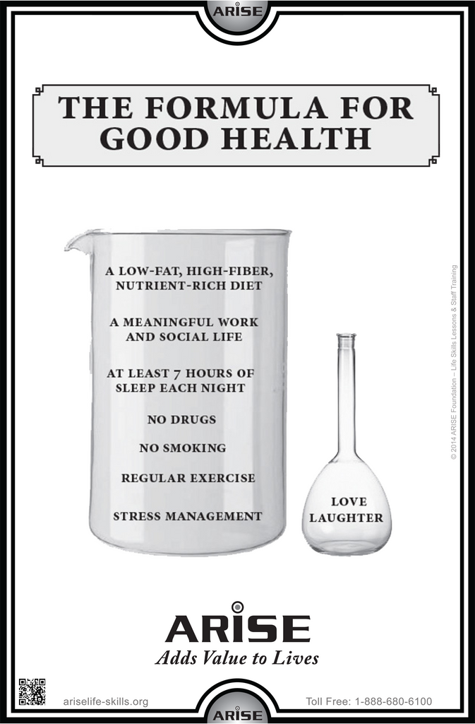 #459 Formula for Good Health